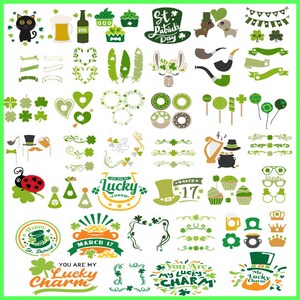 St Patrick's Day Svg Bundle, Lucky Svg, Leprechaun Svg, Irish Svg, St ...
