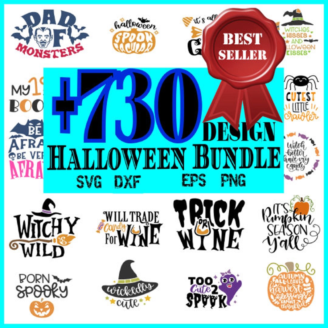 Halloween Mega Bundle, Halloween SVG Bundle, Halloween Gift Idea Svg ...