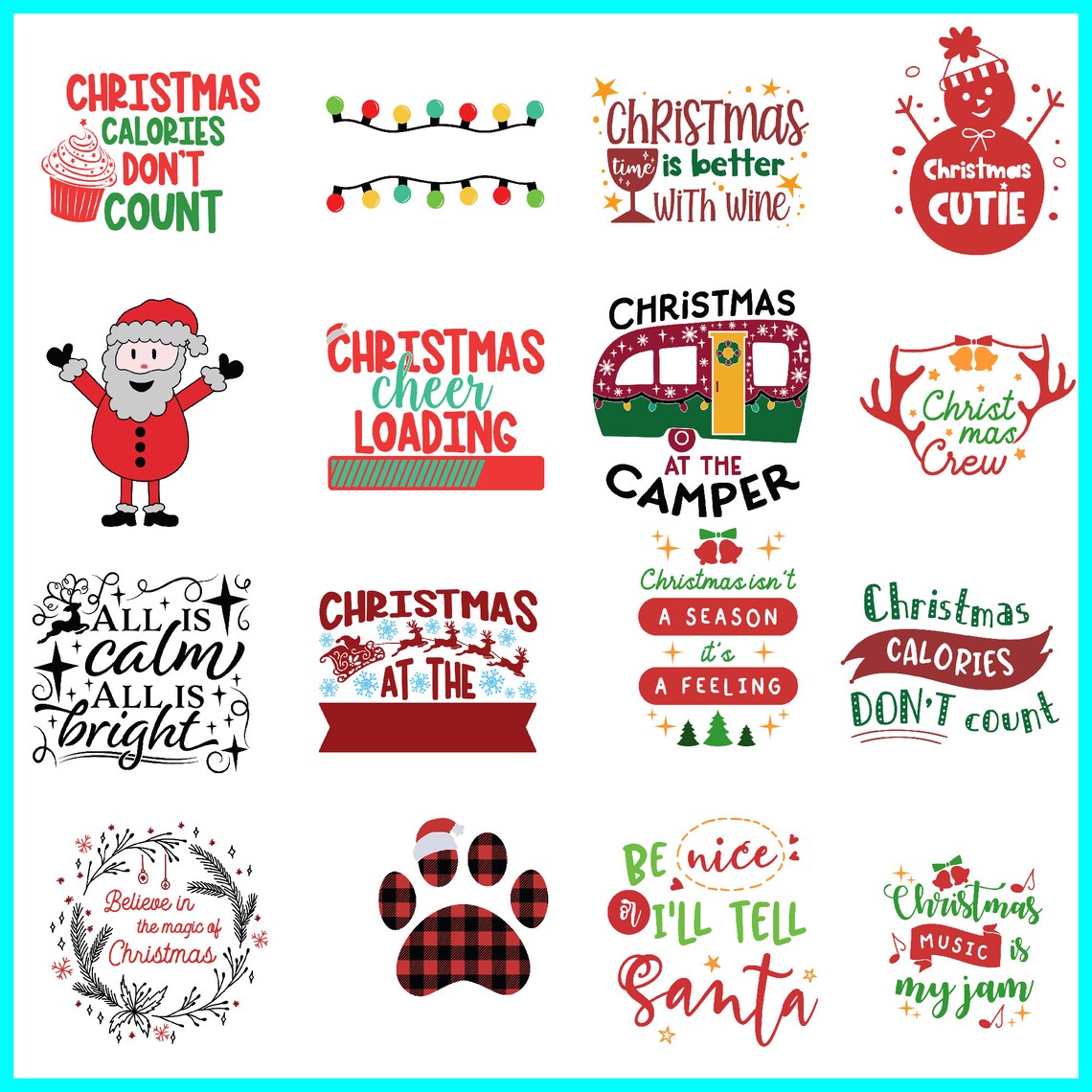 950 CHRISTMAS SVG Bundle, Merry Christmas SVG, Reindeer Svg, Christmas ...