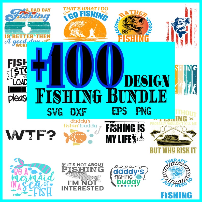 Fishing Svg Fishing Svg Bundle Fishing Svg for Cricut - Etsy