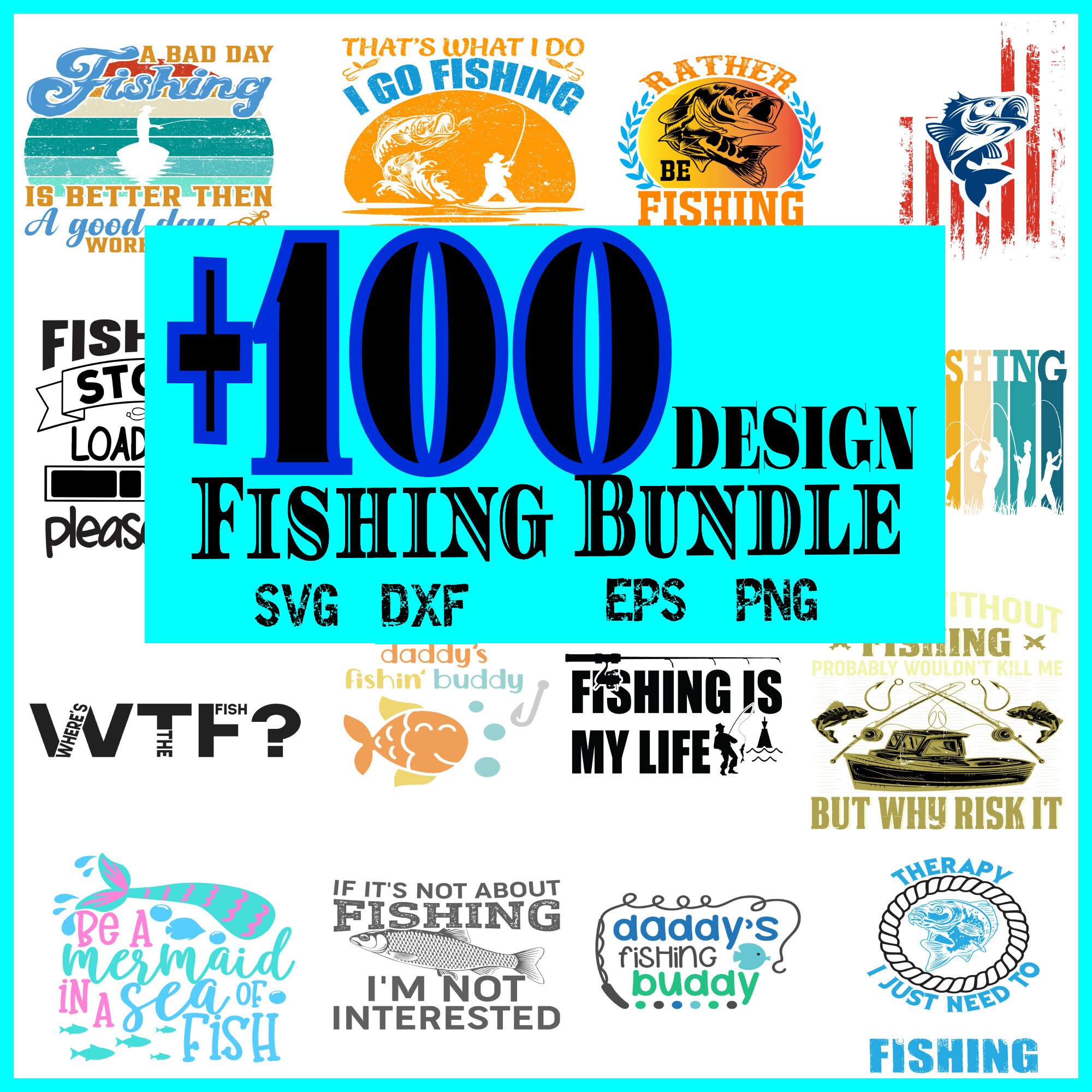 Fishing Svg Fishing Svg Bundle Fishing Svg for Cricut - Etsy UK