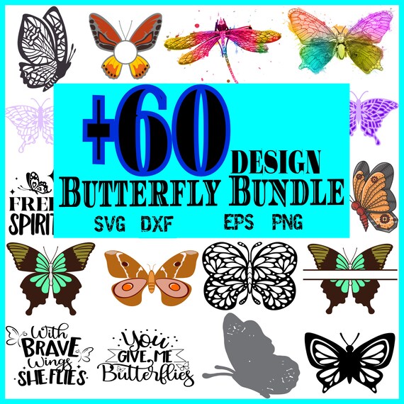 Butterfly SVG Butterfly Bundle SVG Files Butterfly SVG - Etsy