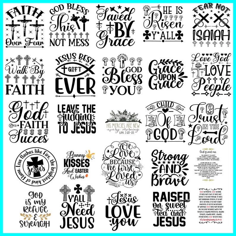 Christian Bundle SVG, Scripture Bundle, Waymaker SVG, Bible Verse ...