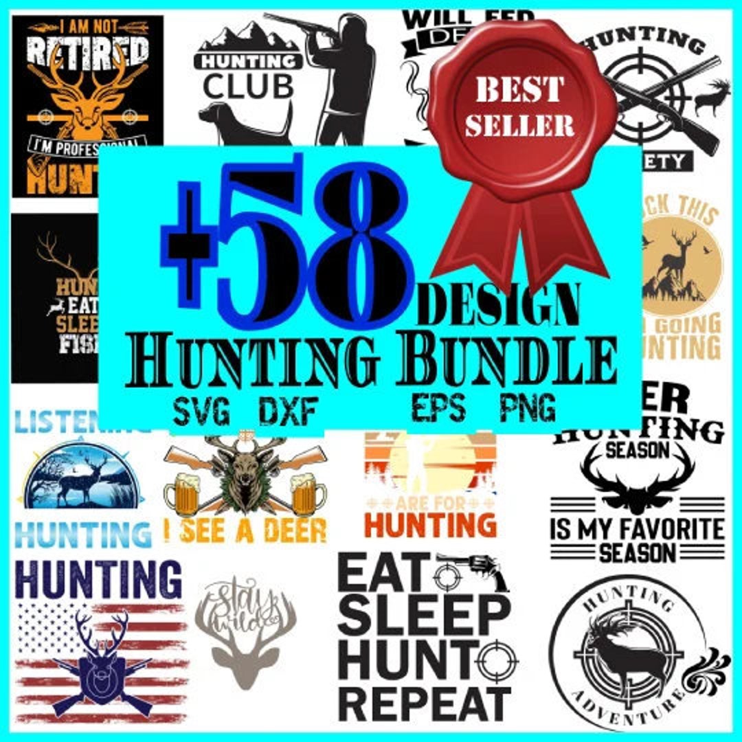 Hunting SVG Bundle, Deer SVG, Hunting Season SVG, Deer Hunting Svg ...