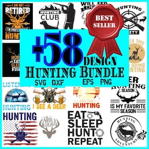 Hunting SVG Bundle, Deer SVG, Hunting Season SVG, Deer Hunting Svg ...