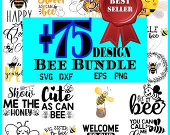 BEE SVG Bundle, Honey BEE Svg Files, Bee Svg Cut Files for Cricut, Bee ...