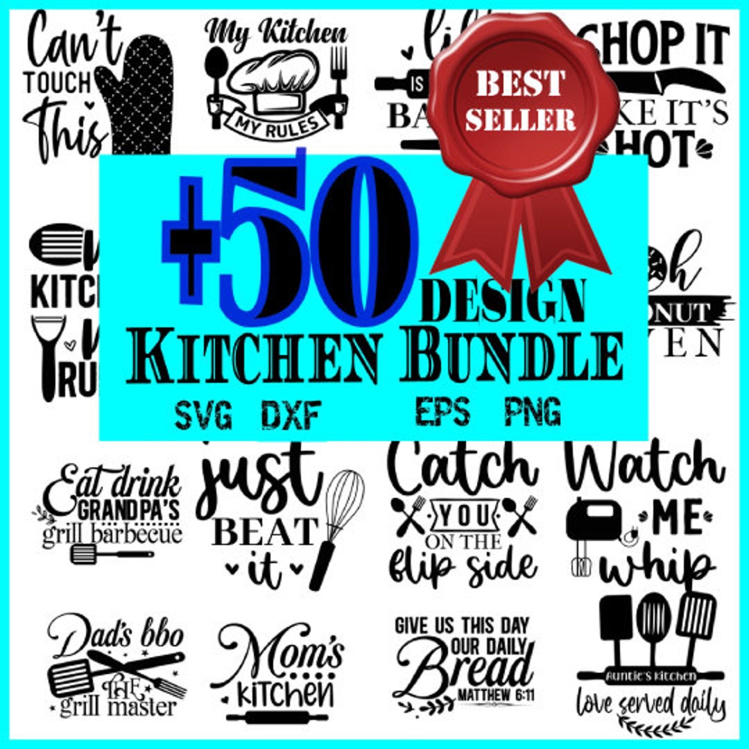 Cutting Board Svg Bundle, Kitchen Svg, Farmhouse Kitchen Svg, Potholder ...