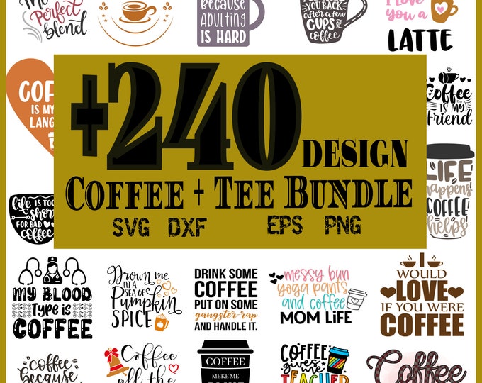 Tea Lover SVG Bundle Tea Svg Tea Lover SVG Tea Drinker - Etsy