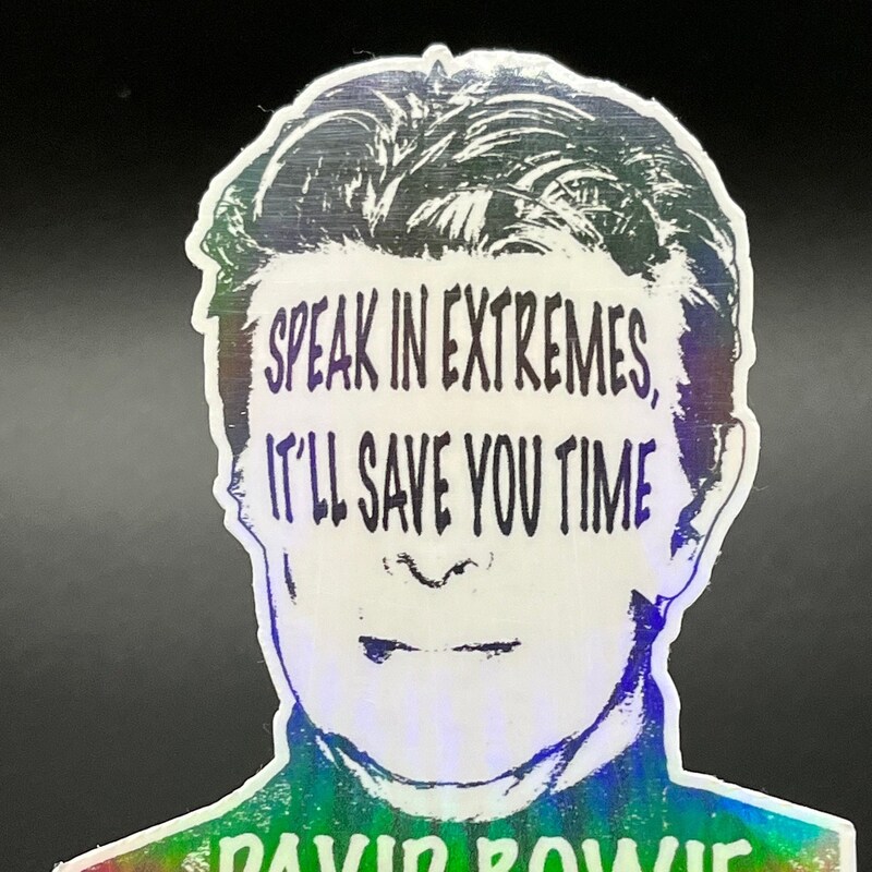 David Bowie Sticker - Etsy