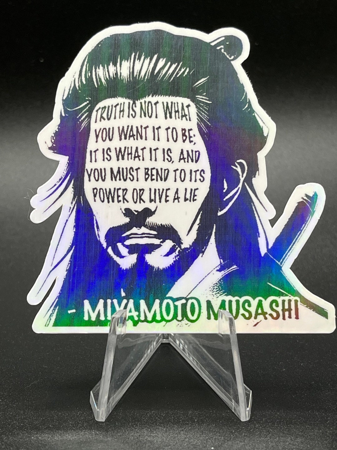 Miyamoto Musashi Quote Stickers, Spirituality, Oneness, Wholeness, Life ...