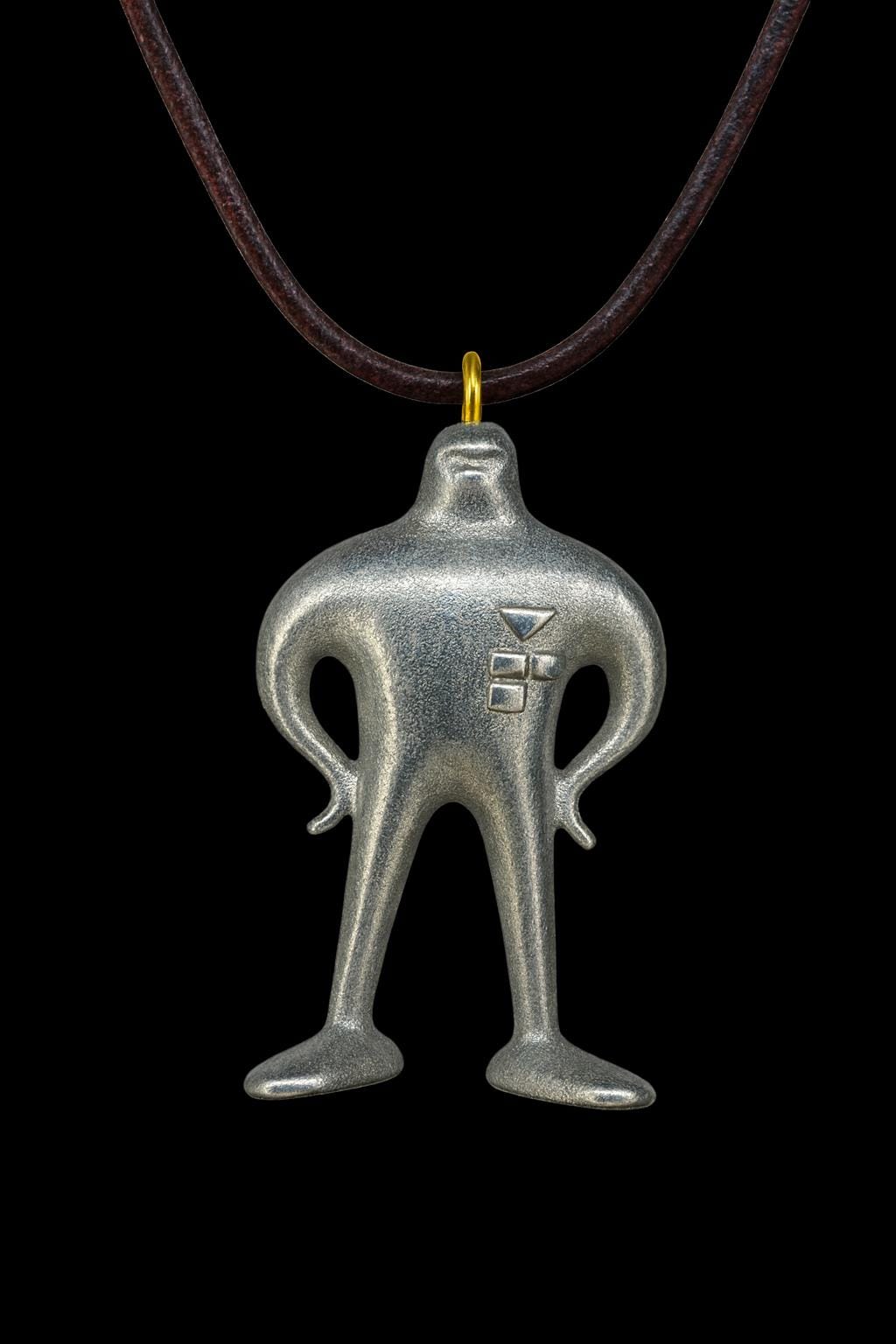 Metal Casted Earthbound Villain "starman" Resin 3D Printed Necklace ...
