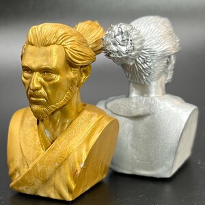 3D Printed Philosopher Chess Pawn Set (gold & Silver) Collection 3 - Etsy