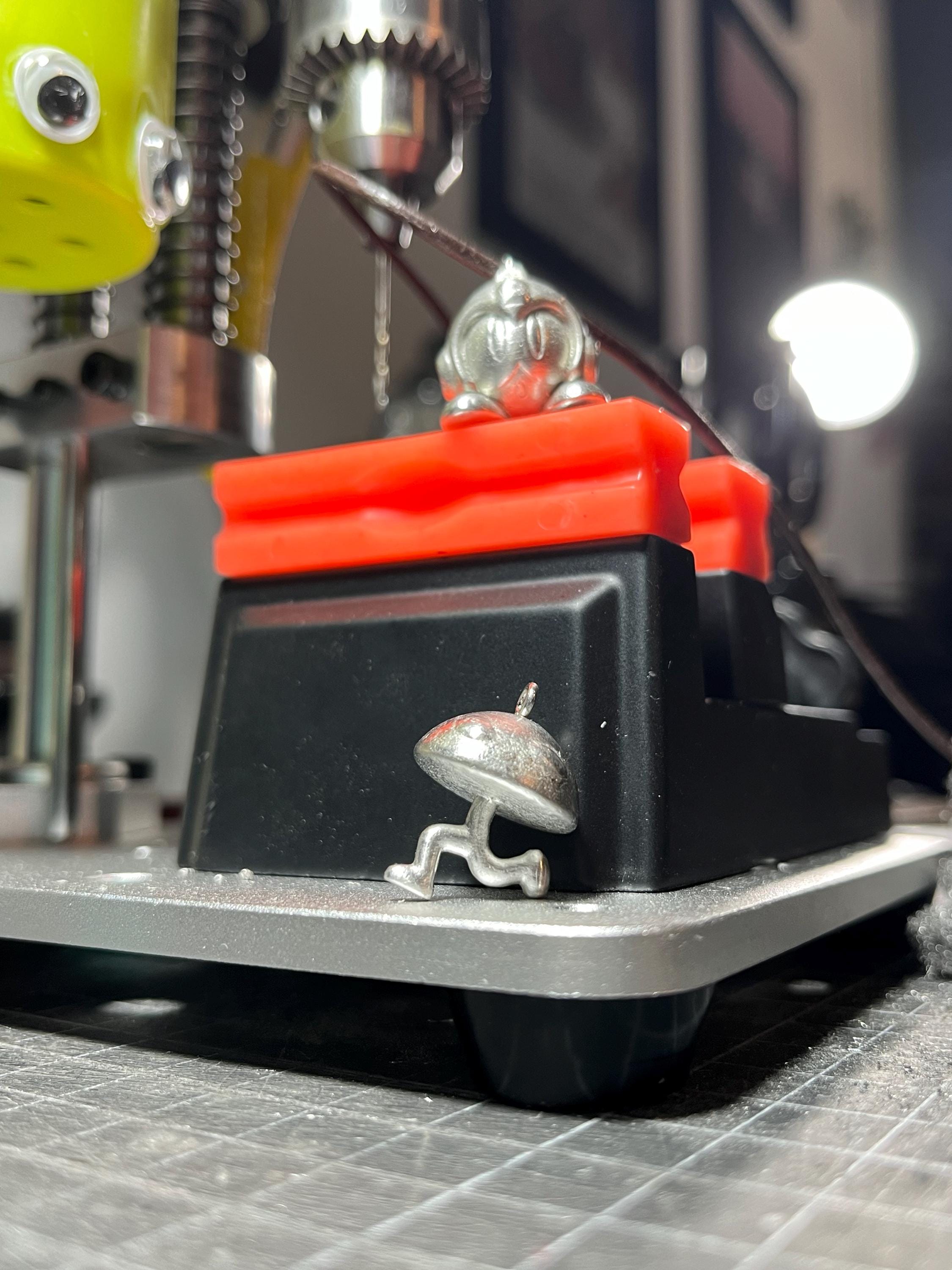 Metal Casted Earthbound Villain "ramblin' Evil Mushroom" Resin 3D ...