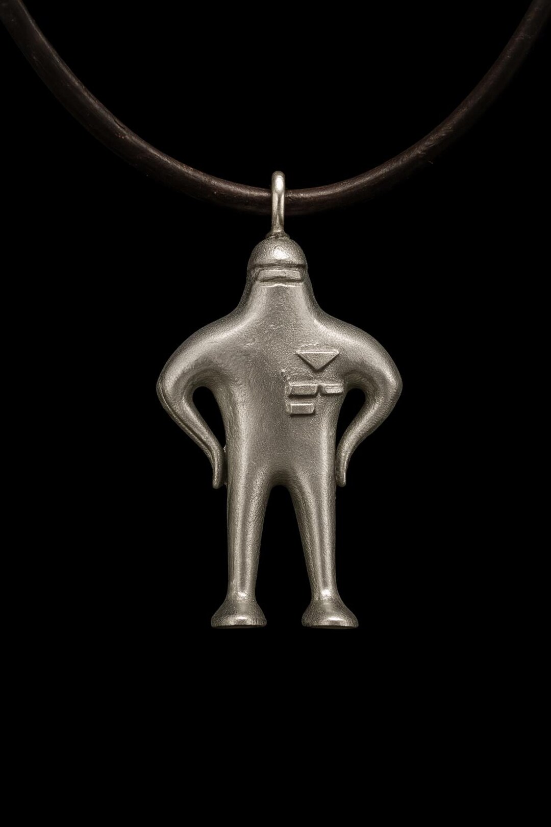 Metal Casted Earthbound Villain "starman" Resin 3D Printed Necklace ...