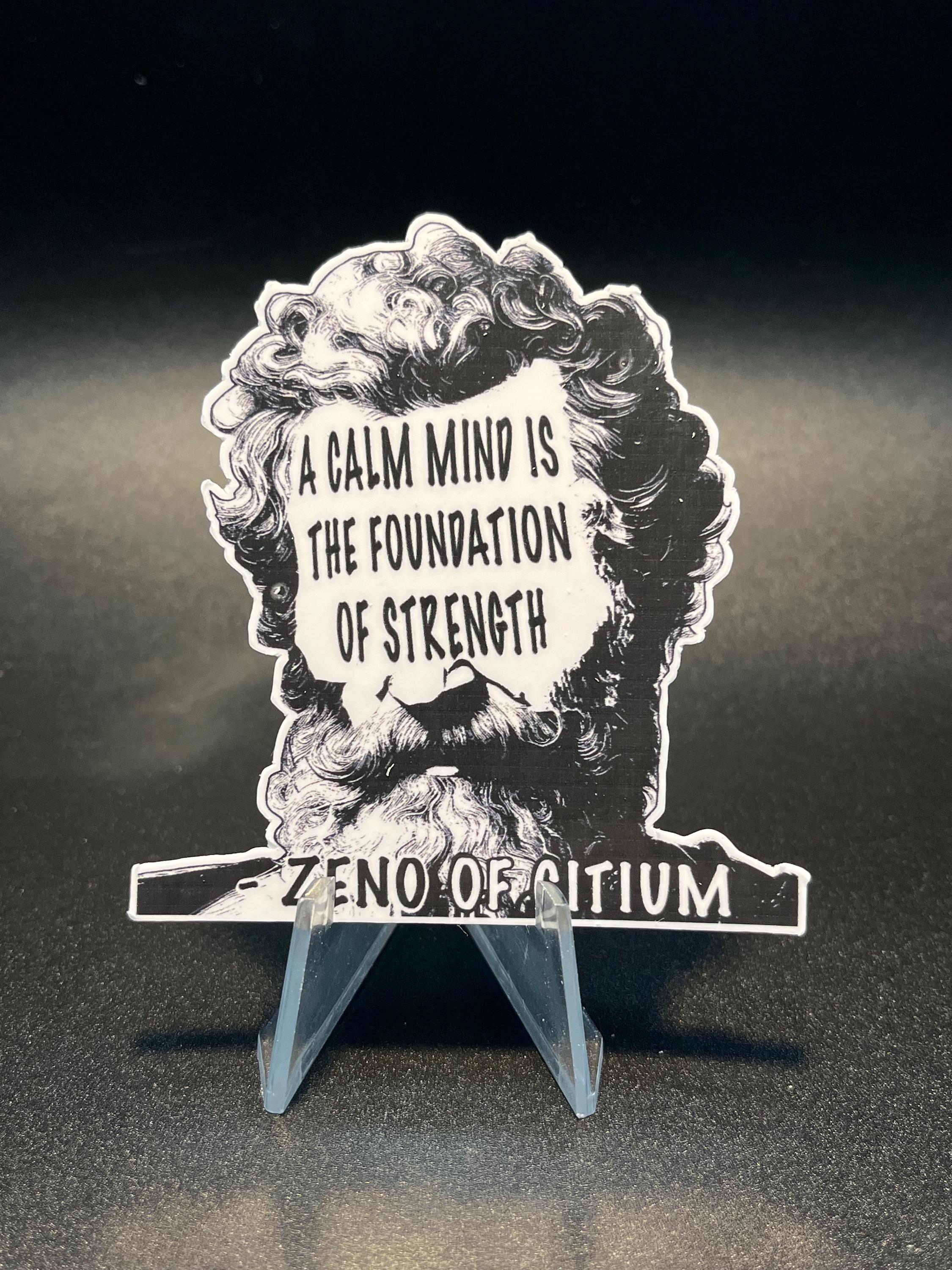Zeno of Citium Quote Stickers, Spirituality, Oneness, Wholeness, Life ...
