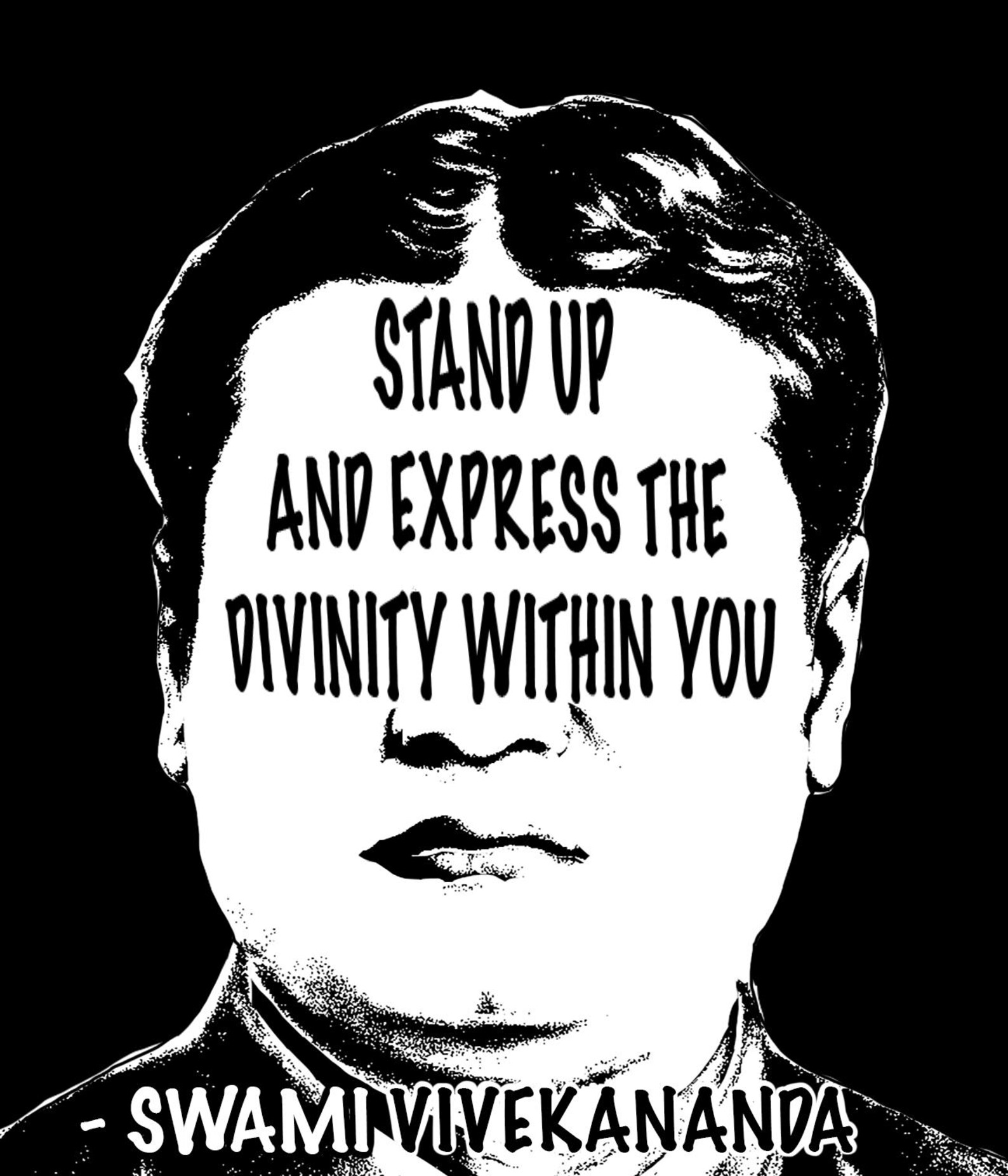 Swami Vivekananda Quote Stickers, Spirituality, Oneness, Wholeness ...