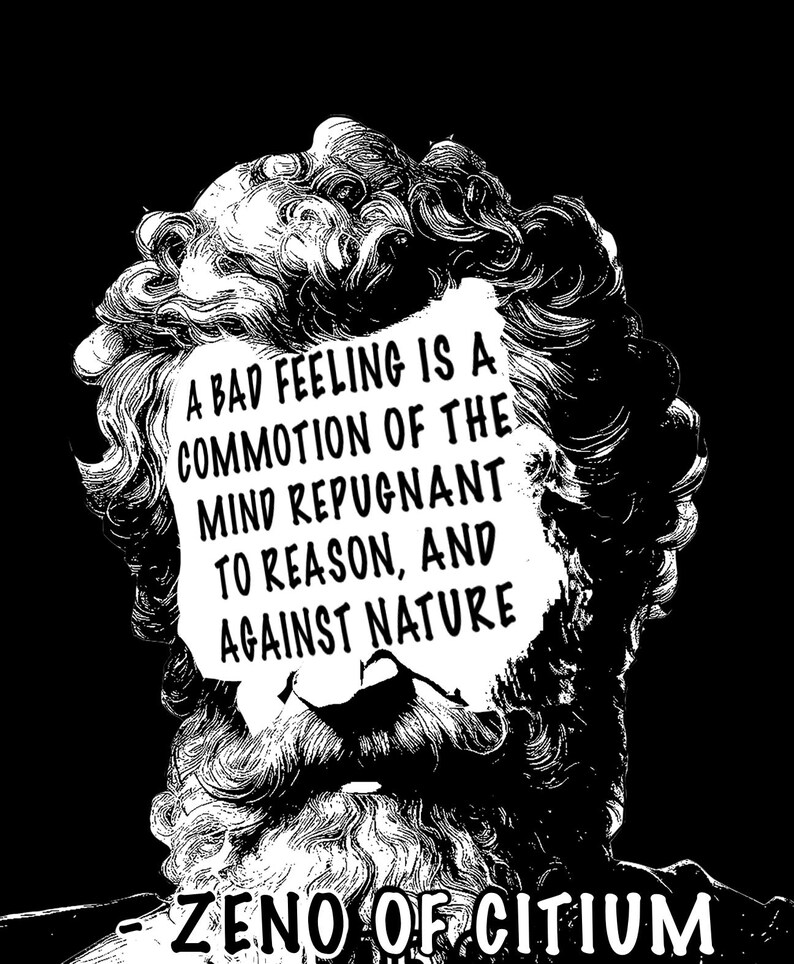 Zeno of Citium Quote Stickers, Spirituality, Oneness, Wholeness, Life ...