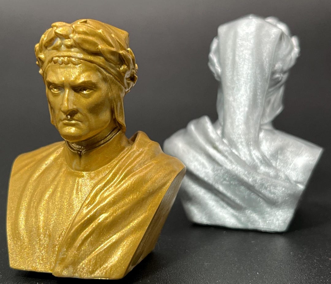 3D Printed Philosopher Chess Pawn Set (gold & Silver) Collection 3 - Etsy