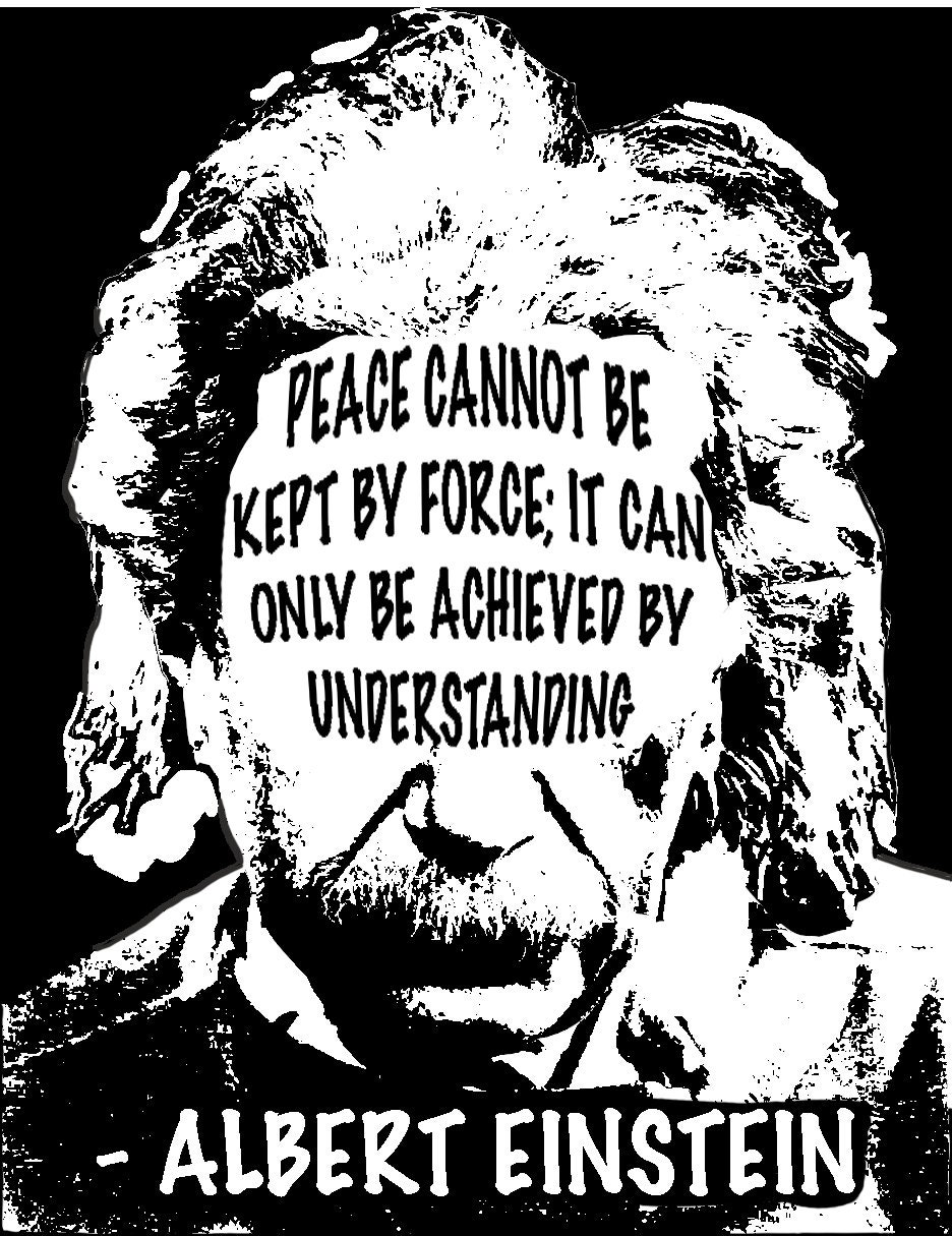 Albert Einstein Quote Sticker, Spirituality, Oneness, Wholeness, Life ...