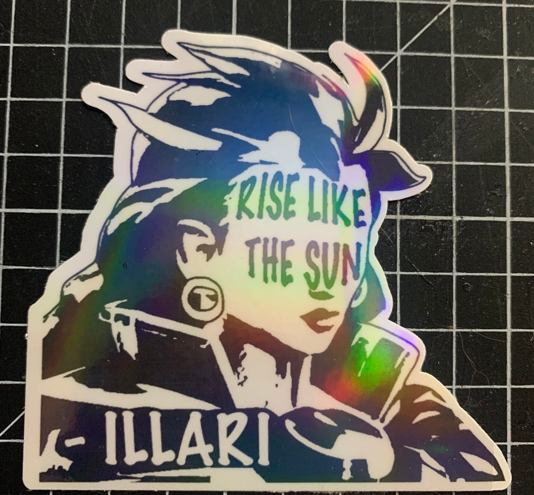 Customizable ILLARI Overwatch Stickers - Etsy