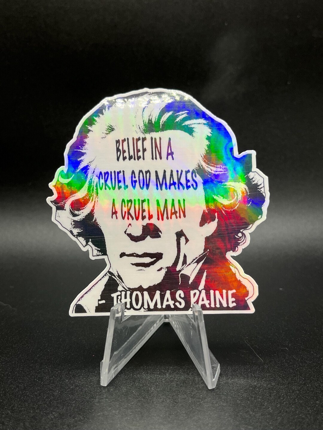 Thomas Paine Quote Stickers, Spirituality, Oneness, Wholeness, Life ...