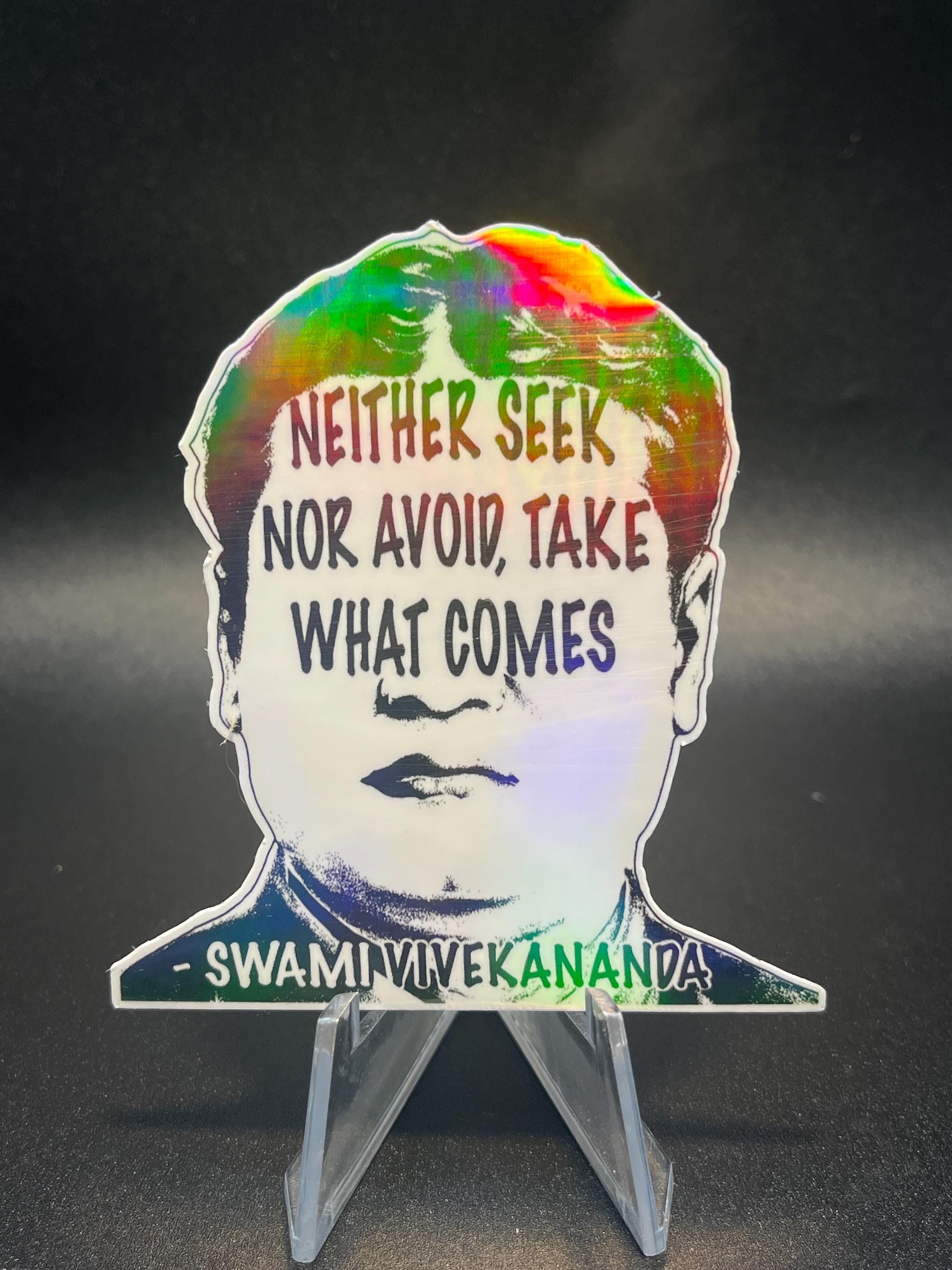 Swami Vivekananda Quote Stickers, Spirituality, Oneness, Wholeness ...
