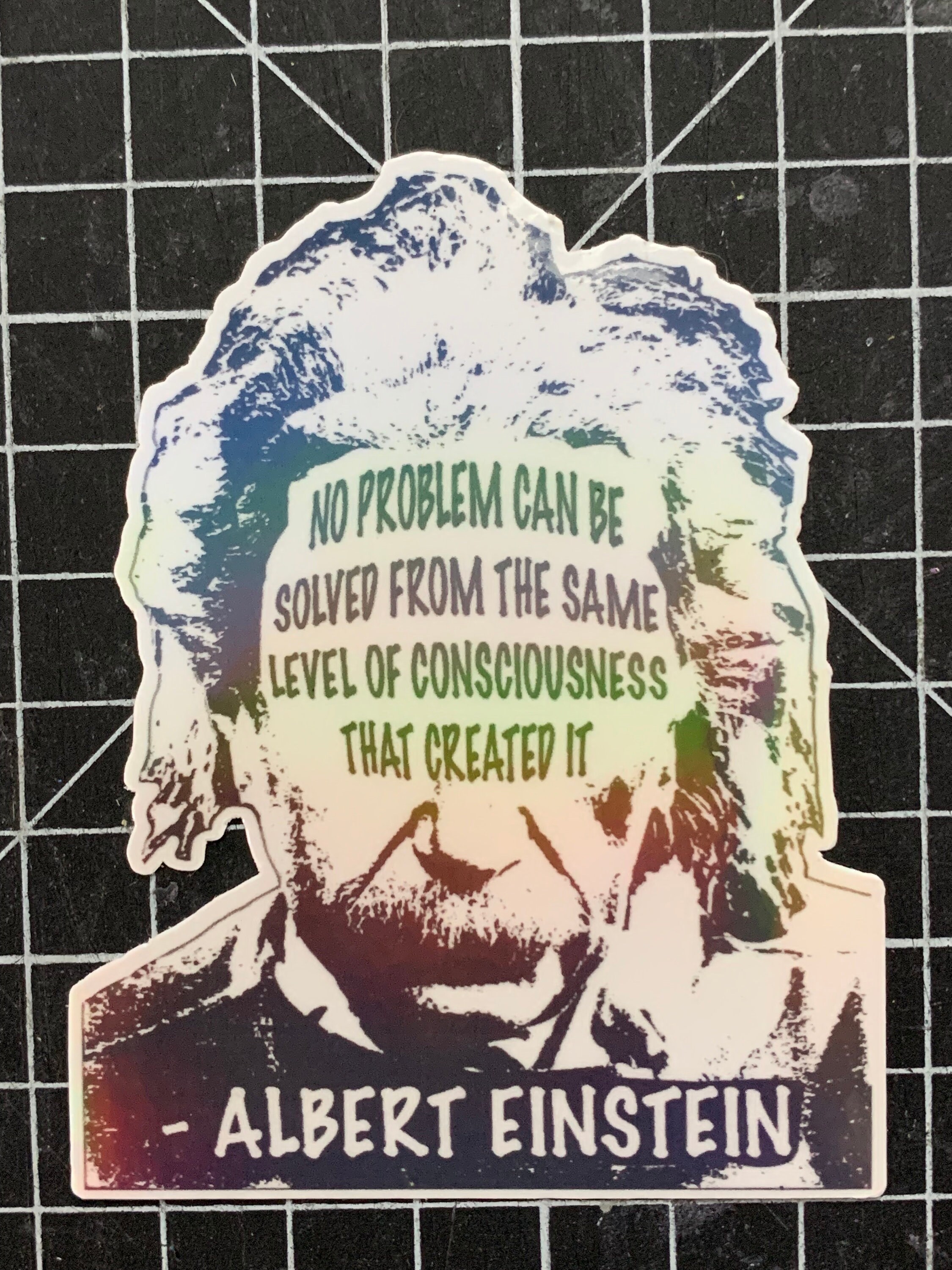 Albert Einstein Quote Sticker, Spirituality, Oneness, Wholeness, Life ...