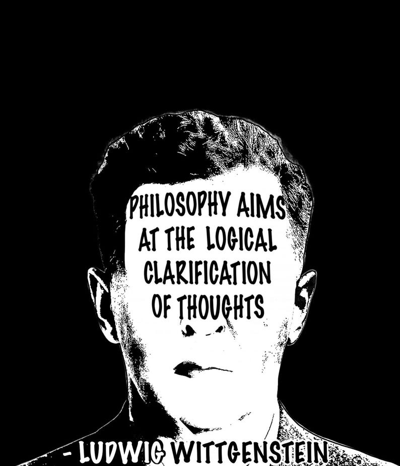 Ludwig Wittgenstein Quote Stickers, Spirituality, Oneness, Wholeness ...