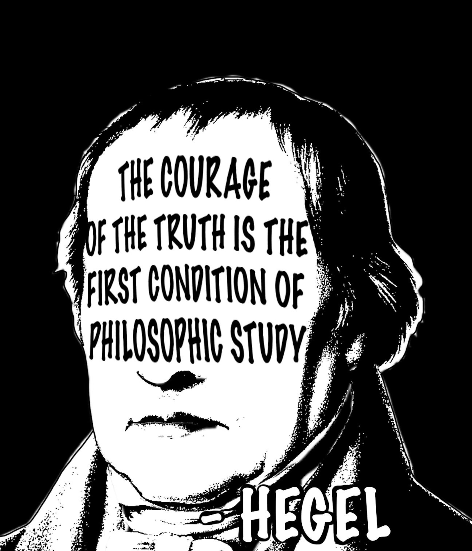 Georg Wilhelm Friedrich Hegel Quote Stickers, Spirituality, Oneness ...