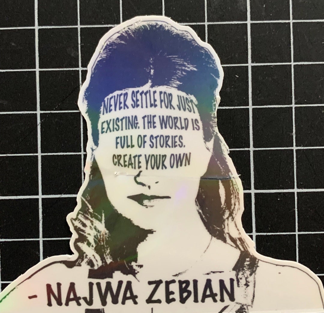Najwa Zebian Quote Stickers Spirituality Oneness Wholeness - Etsy
