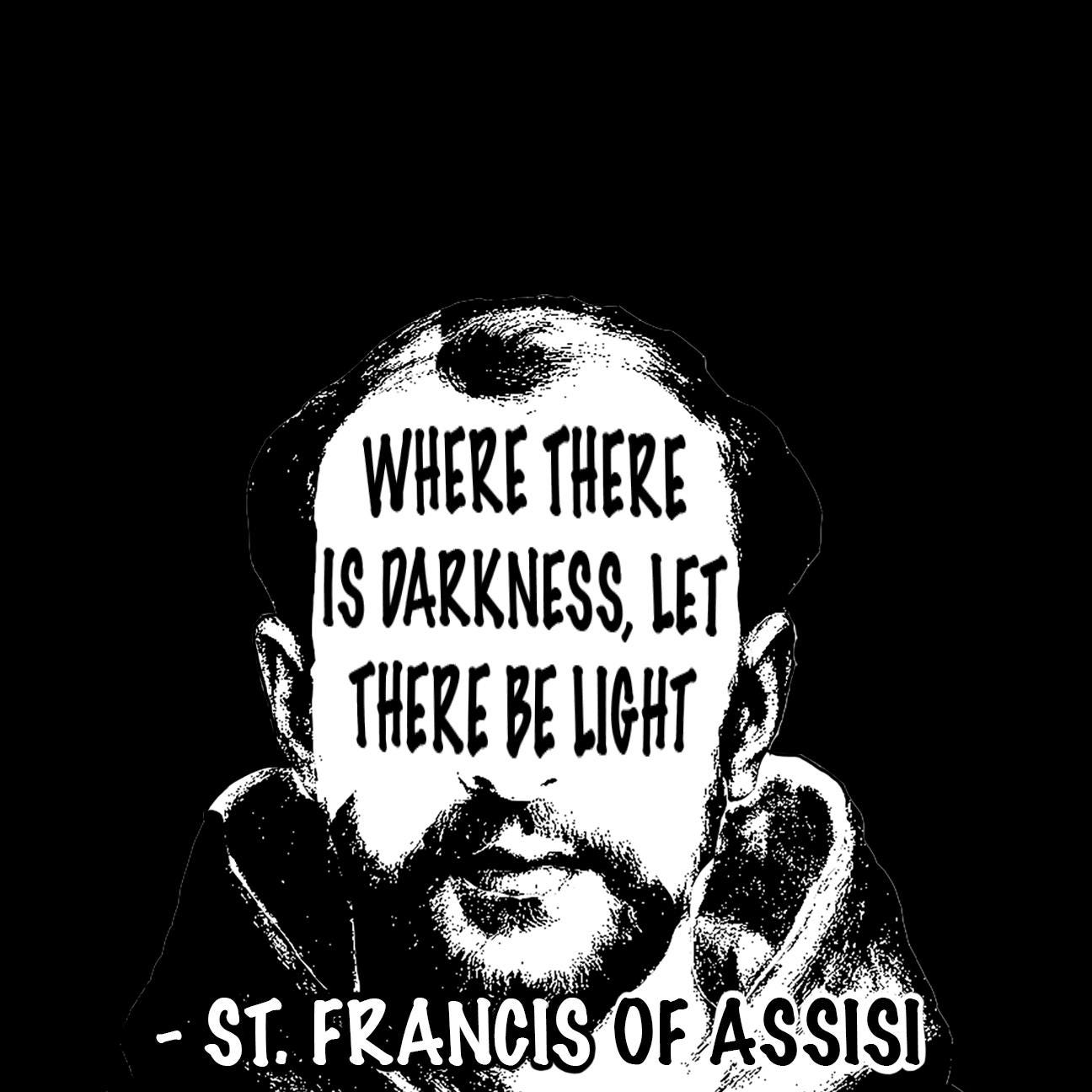 St. Francis of Assisi Quote Stickers, Spirituality, Oneness, Wholeness ...