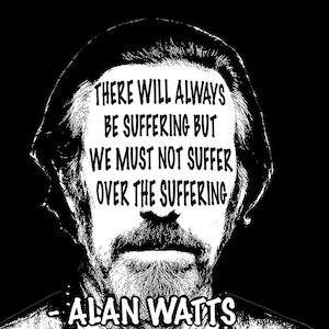 Alan Watts Quote Stickers, Spirituality, Oneness, Wholeness, Life, Love ...