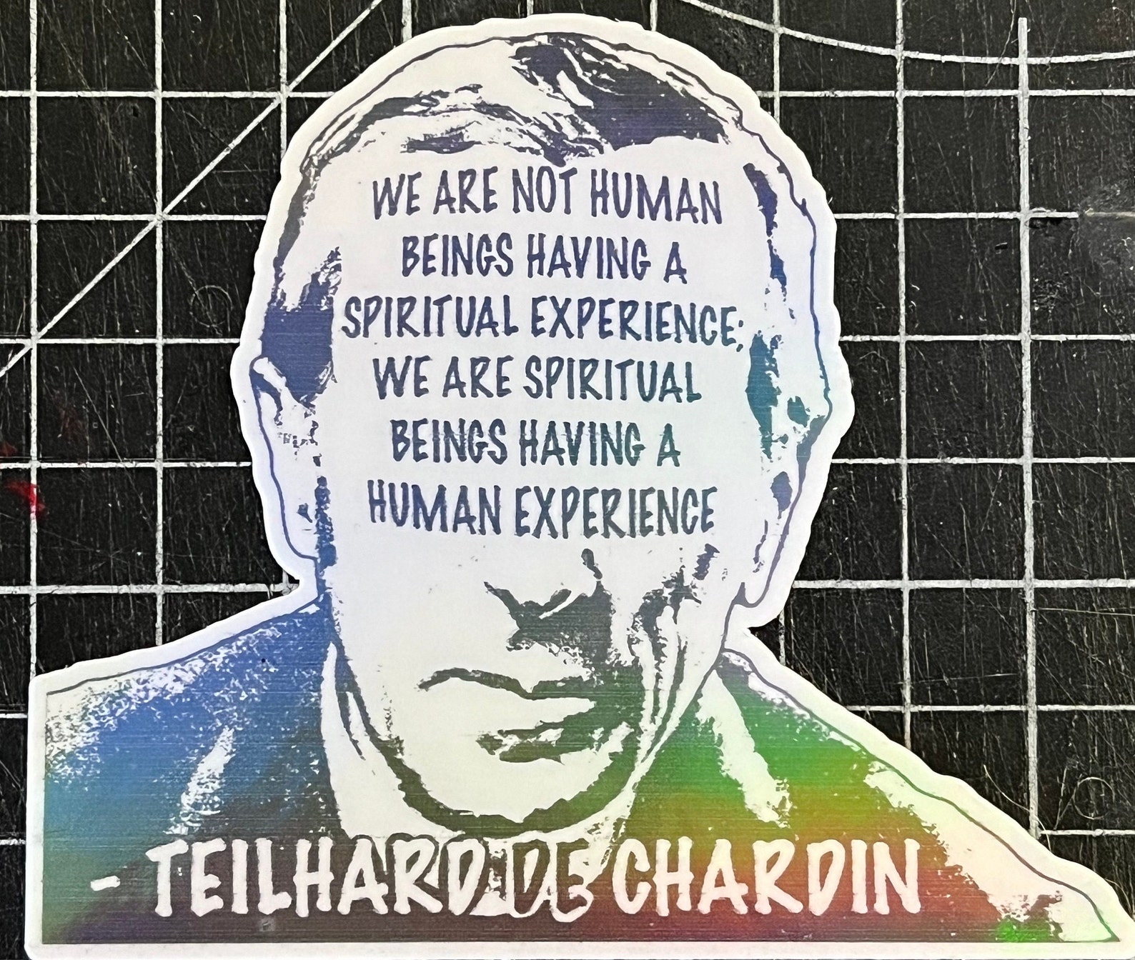 Pierre Teilhard De Chardin Quote Stickers, Spirituality, Oneness ...