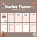 Teacher Planner 12 Monthly Printable Planner, Academic Planning for ...