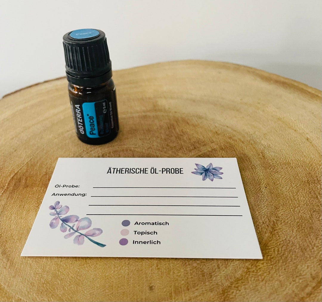 SPECIAL SALE 100 Sample Cards Blank Sample Cards for Essential Oils ...