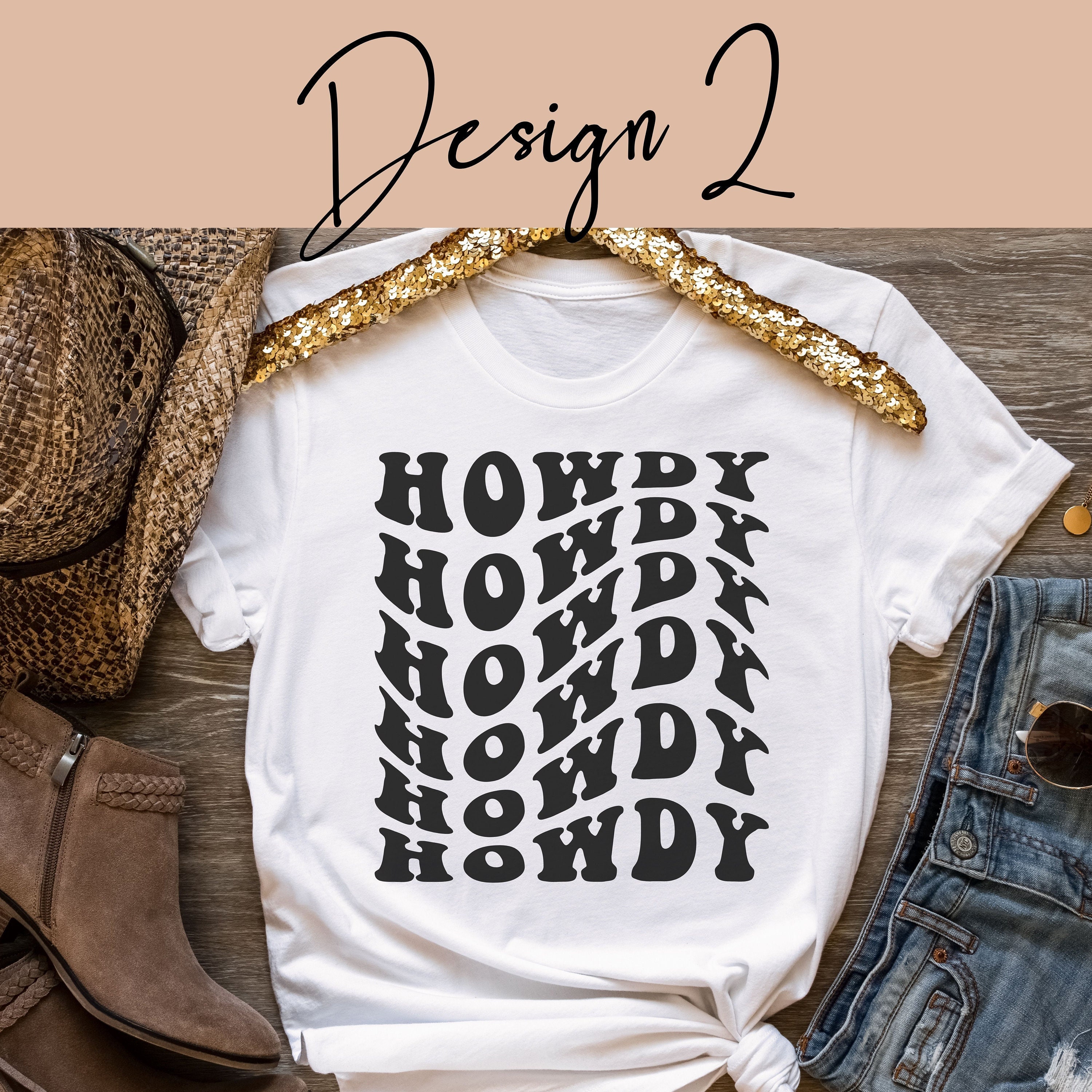 Howdy Svg Bundle Howdy Stacked Text Svg Howdy Stacked Words - Etsy UK