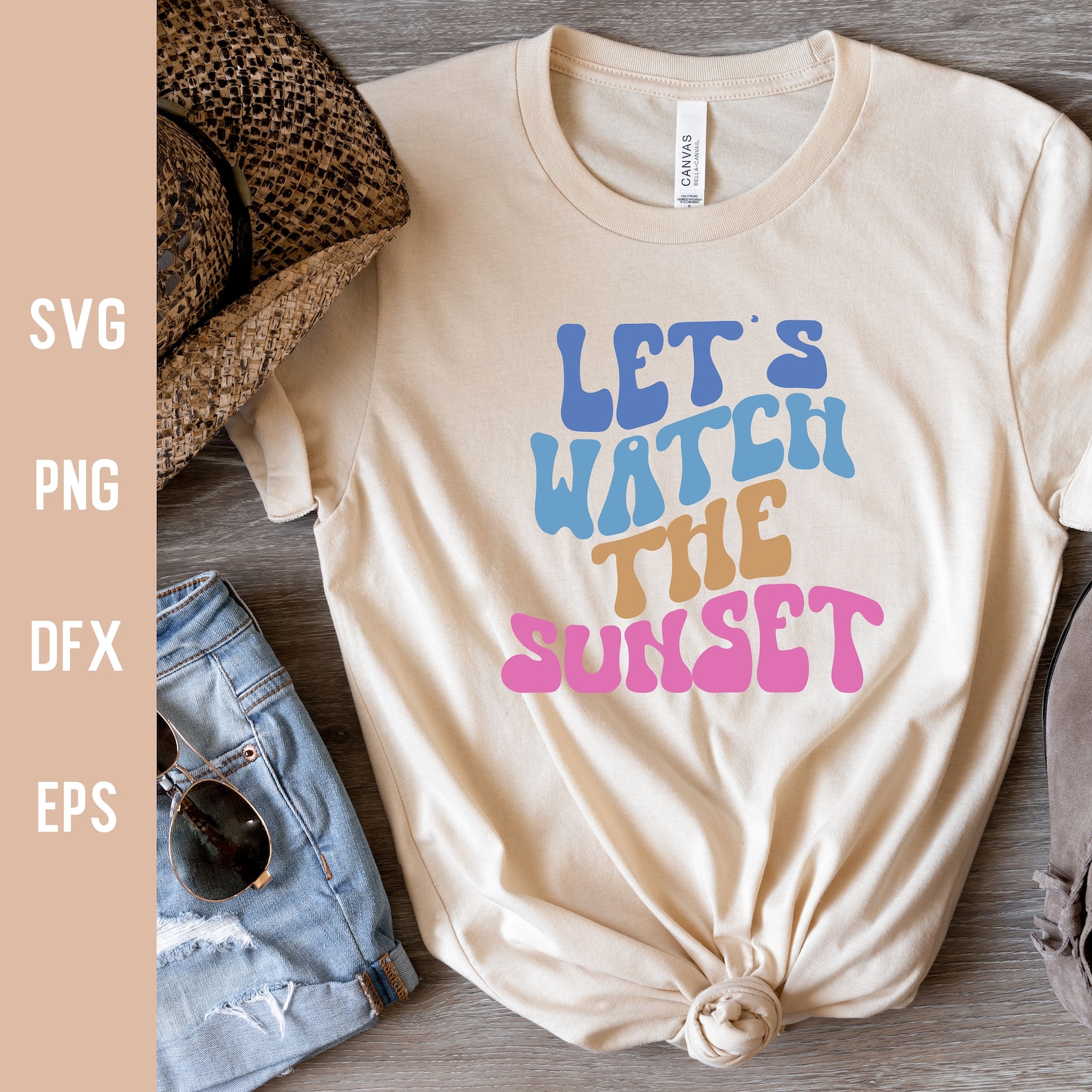 Let's Watch the Sunset Svg Sunset Png Popular Png Trendy - Etsy Canada