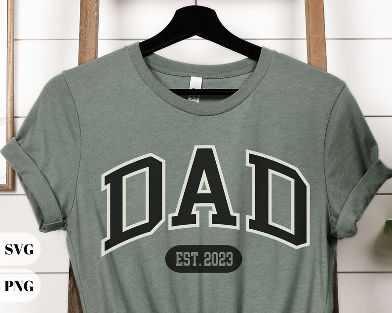 Dad Svg Bundle Dad Est 2023 Dad Est 2024 Grunge Distressed - Etsy