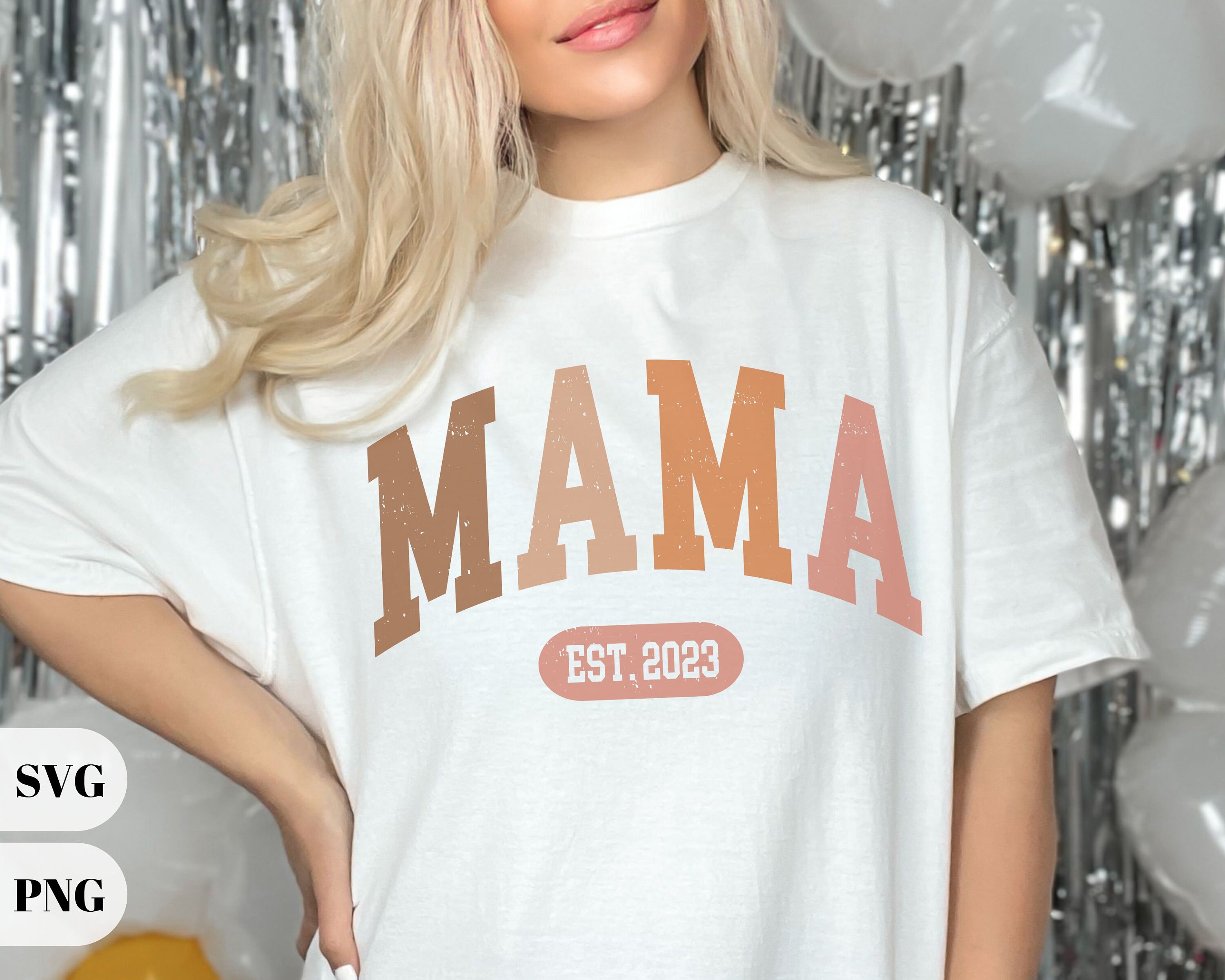 Mama Est 2023 Svg Mama Est 2024 Svg Mama Png Mama Arched - Etsy Hong Kong