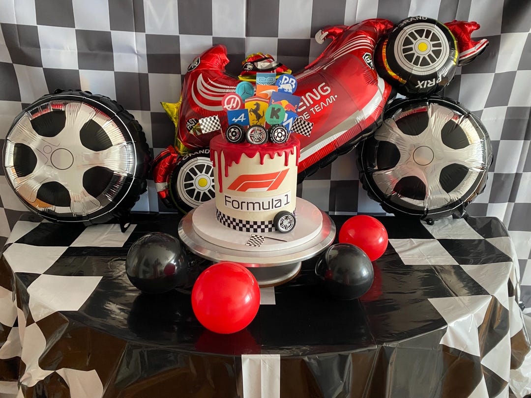 Edible Paper Formula 1 Themed for Cakes or Treats - Etsy