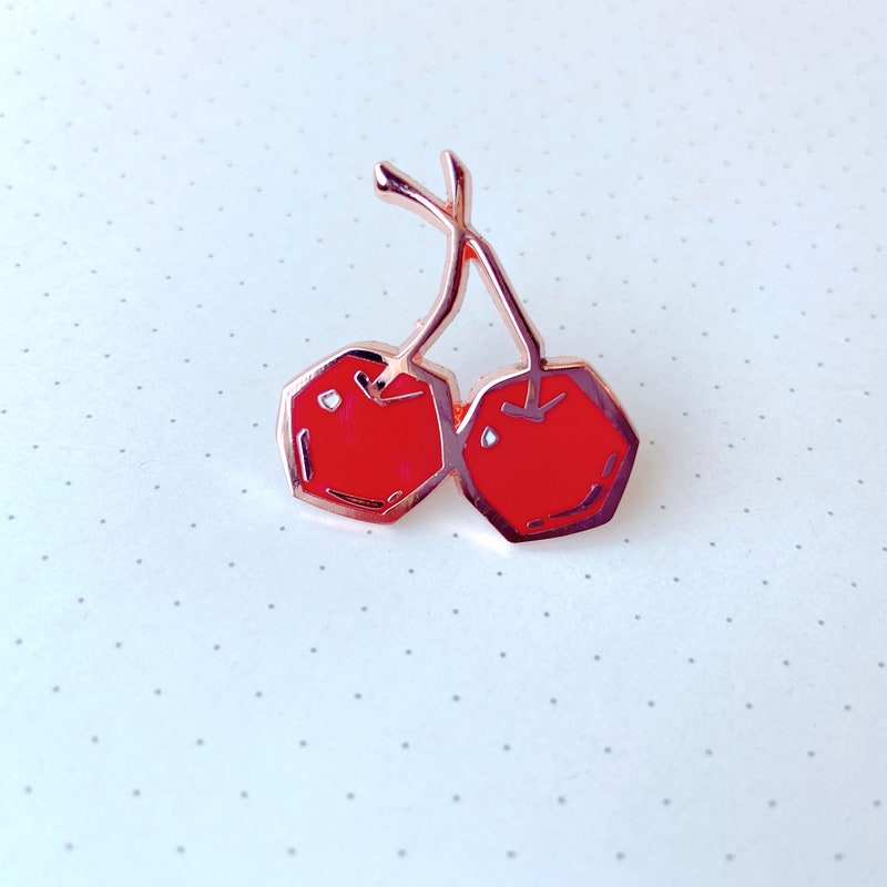 Cherry Buttons - Etsy