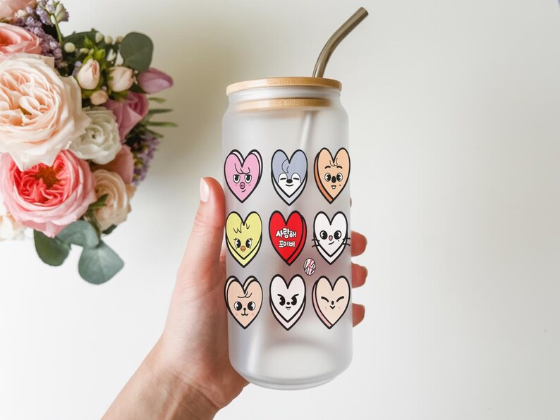 Stray Kids Skzoo Valentine Hearts, SKZ PNG, K-pop Design (digital ...