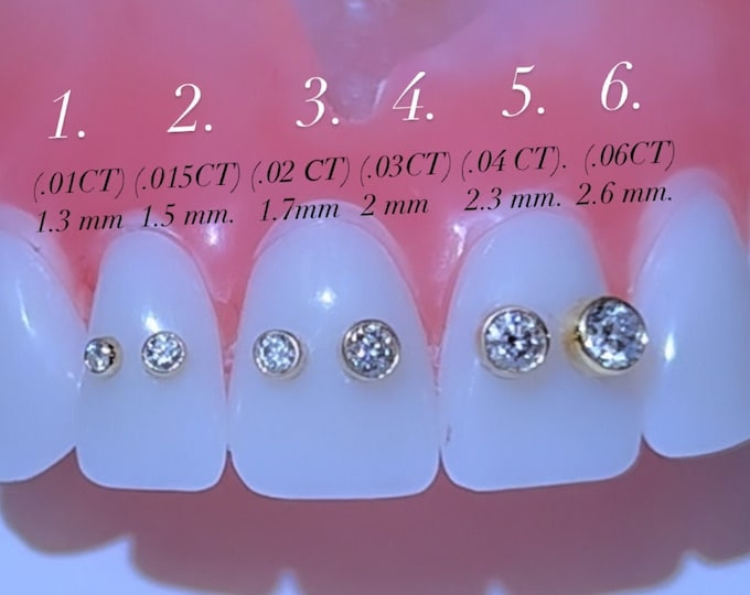 18k Diamond Bezel Gold Tooth Gem Vs Diamond Tooth Gem Tooth Charm Teeth ...