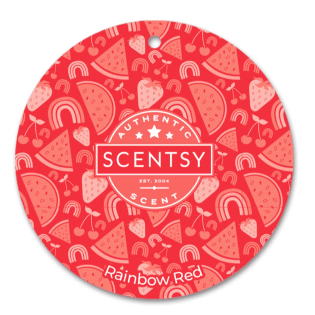 Scentsy Scent Circle rainbow Red - Etsy