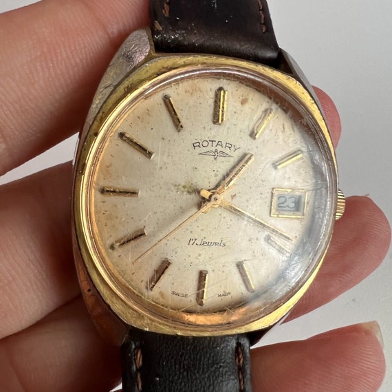 1960's rotary vintage swiss made men's mechanical wri… - Gem