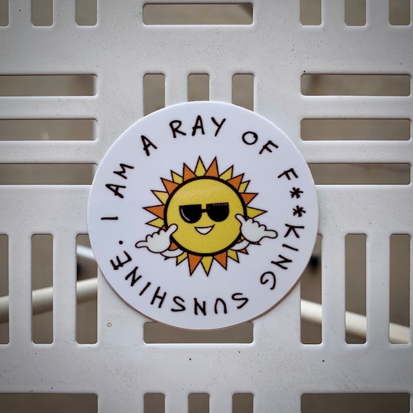 Sunshine Sticker - Etsy