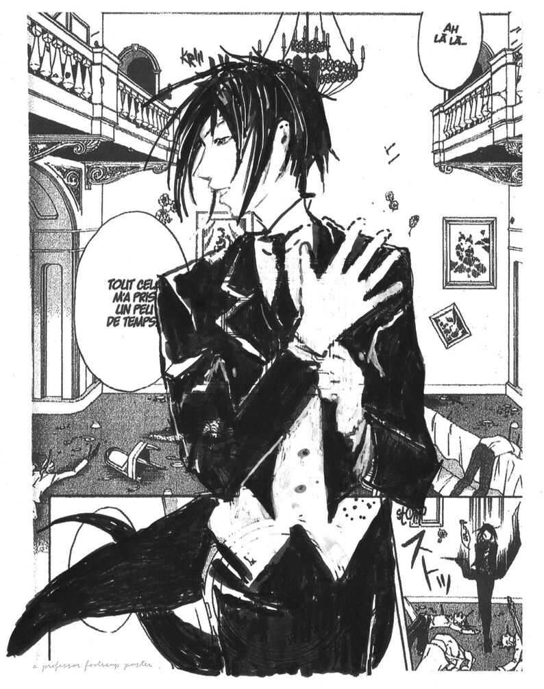 Five Manga Posters for Immediate Download High-quality - Etsy