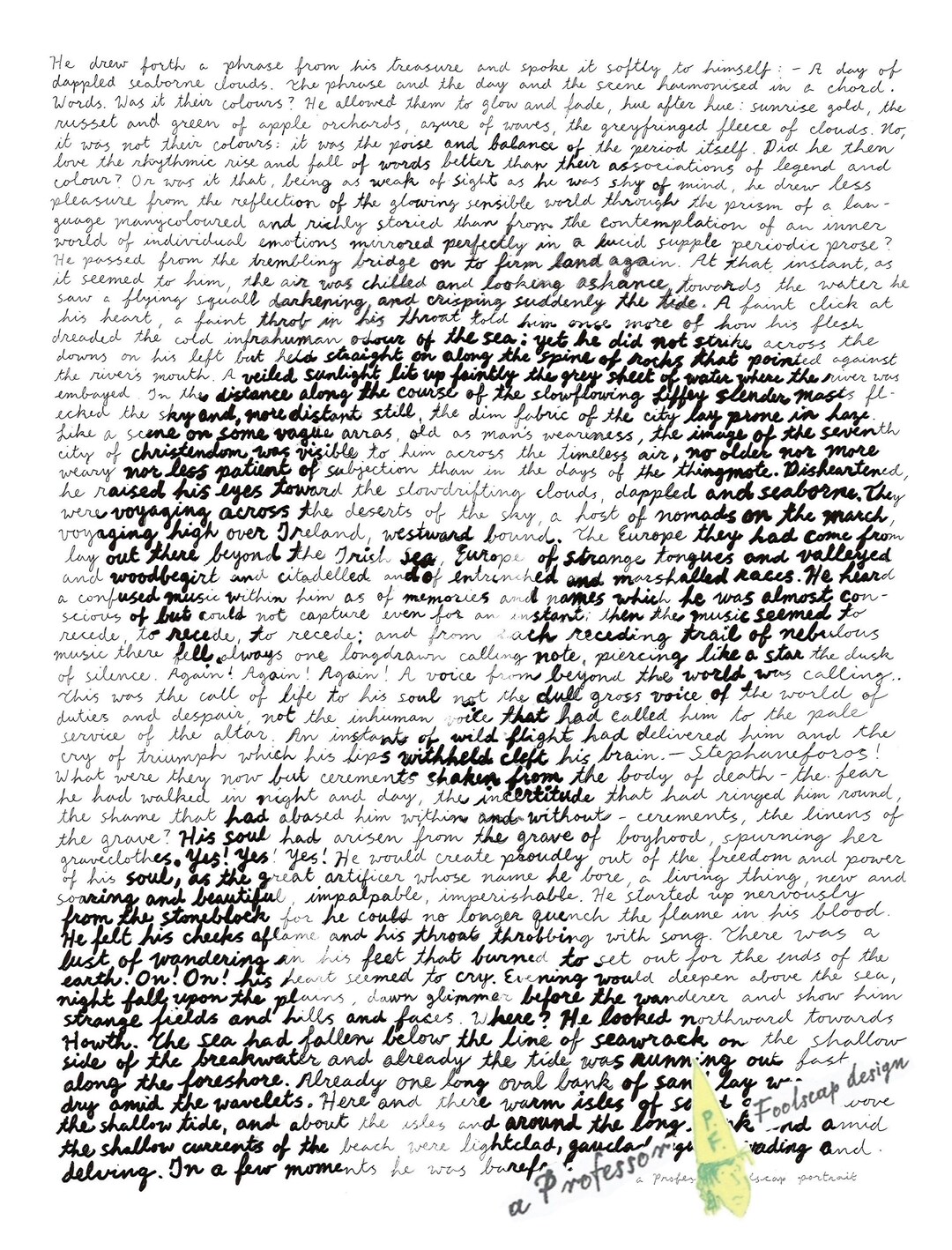 James Joyce Portrait Set: Excerpts From Masterpieces (digital Download ...