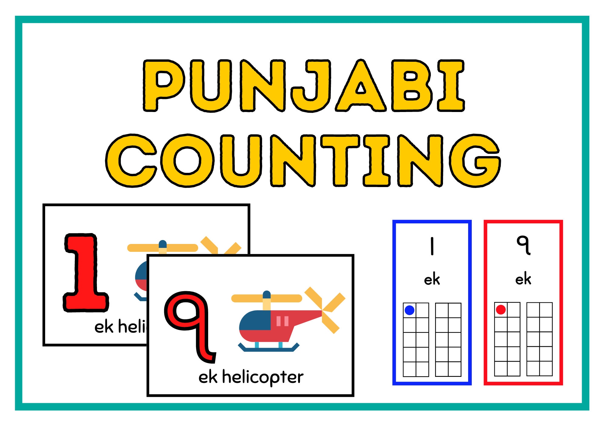 Punjabi Numbers