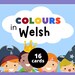 Welsh Colors Flashcards for Kids | Educational Digital Download | Learn ...